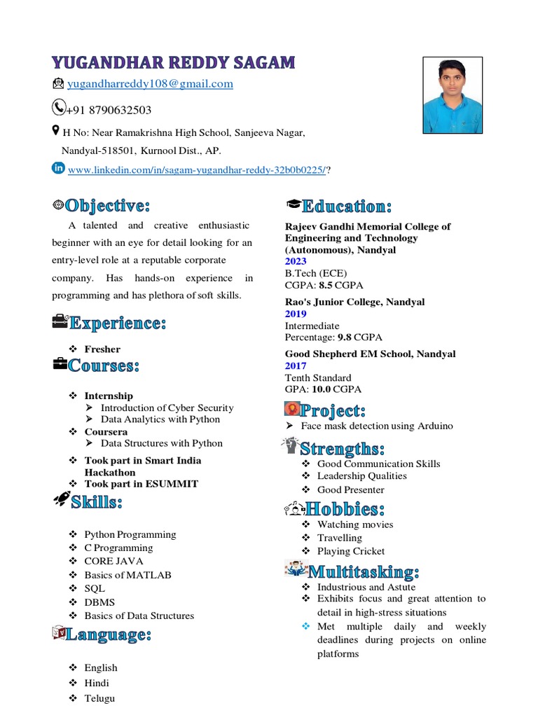 Rajeev Gandhi Memorial College of Engineering and Technology (Autonomous), Nandyal | PDF ...