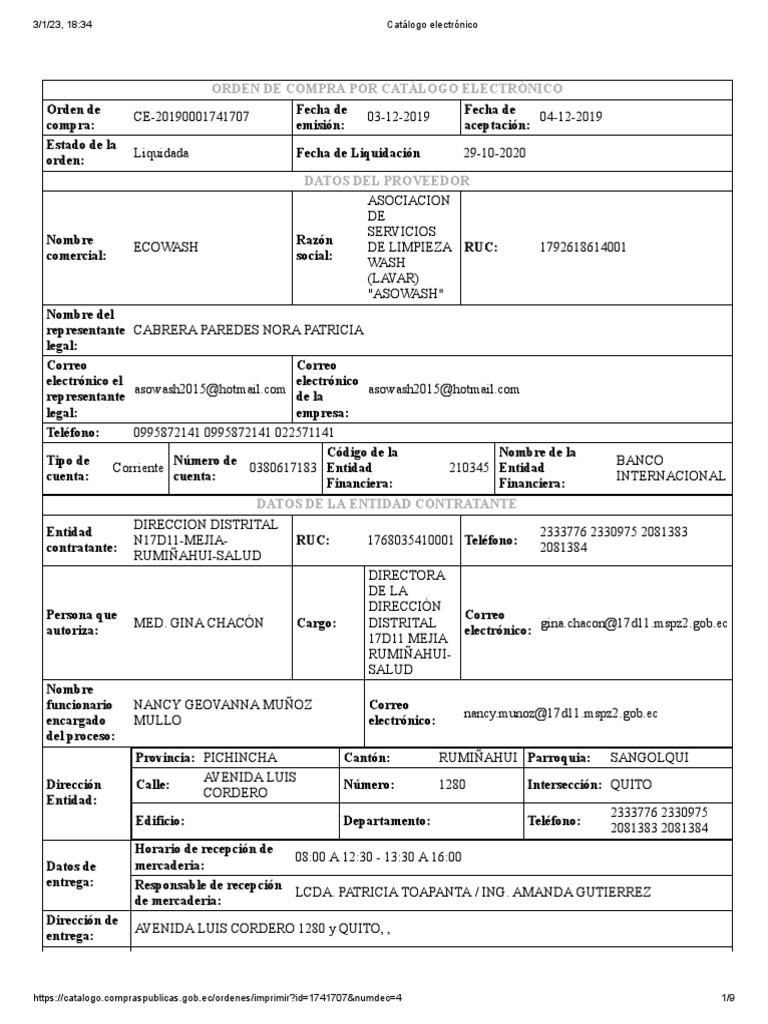 Definición del Plan Chardon en Compras | PDF | Residuos | Salario