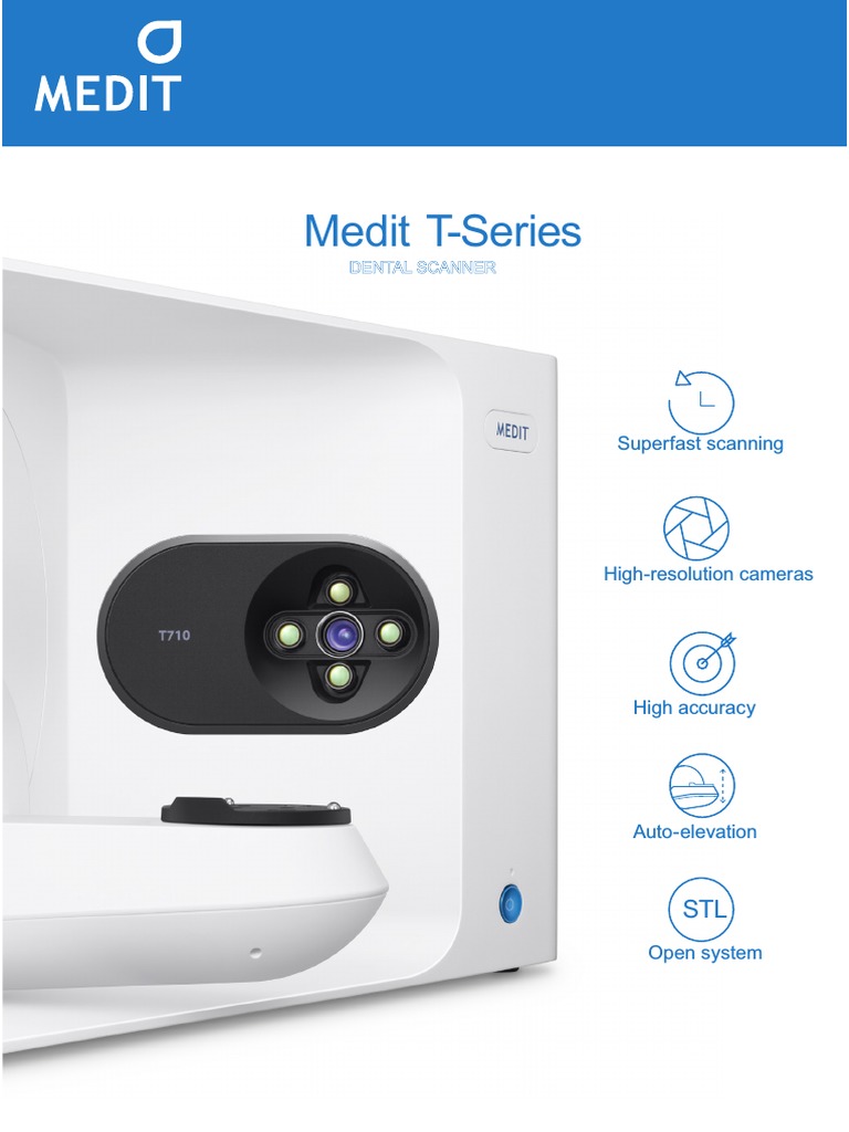 Medit T Series | PDF | Image Scanner | Information And Communications Technology