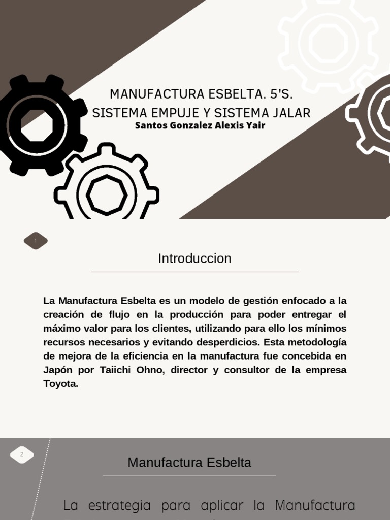 Manufactura Esbelta | PDF | Lean Manufacturing | Gestión de Procesos de Negocio