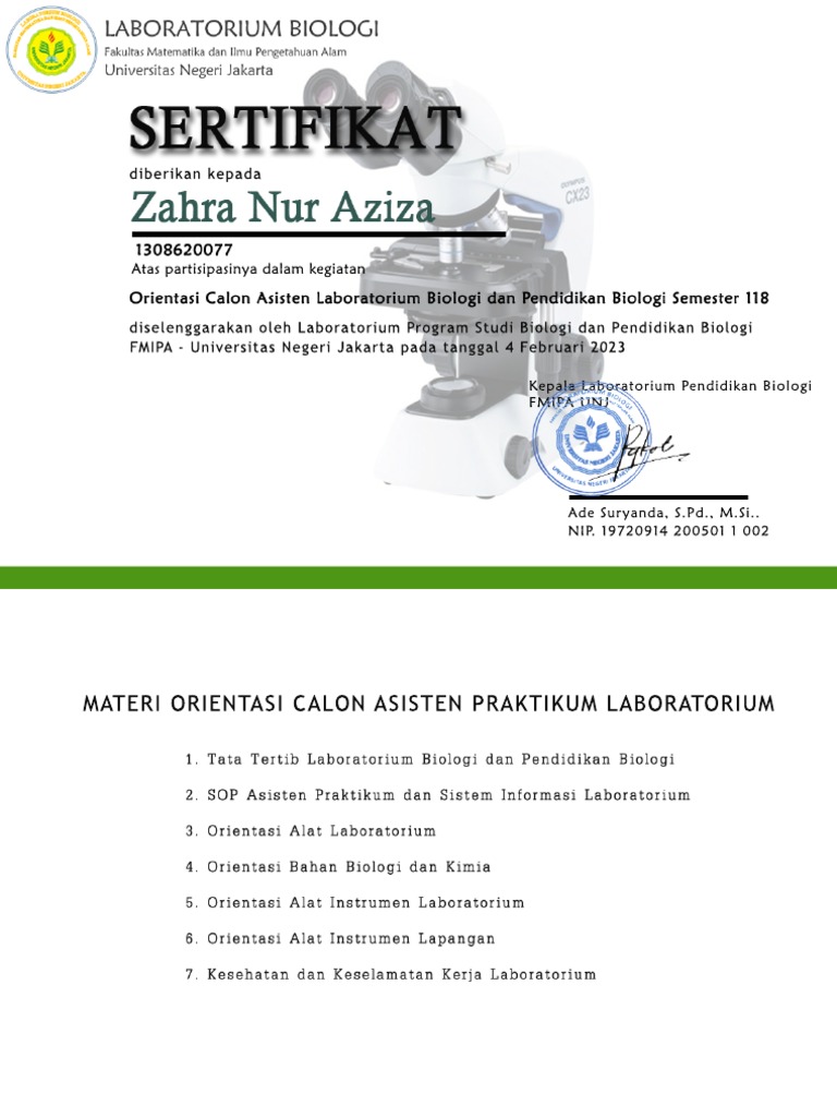 Zahra Nur Aziza-7 | PDF