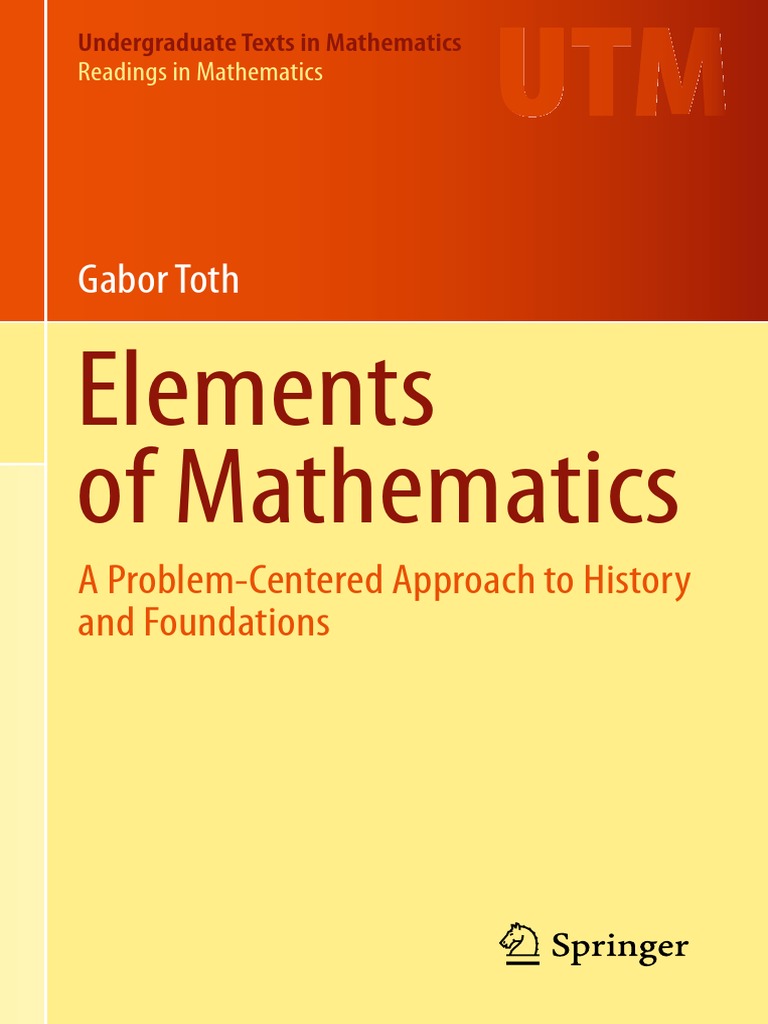 Elements of Mathematics a Problem Centered to and Annas Archive ...