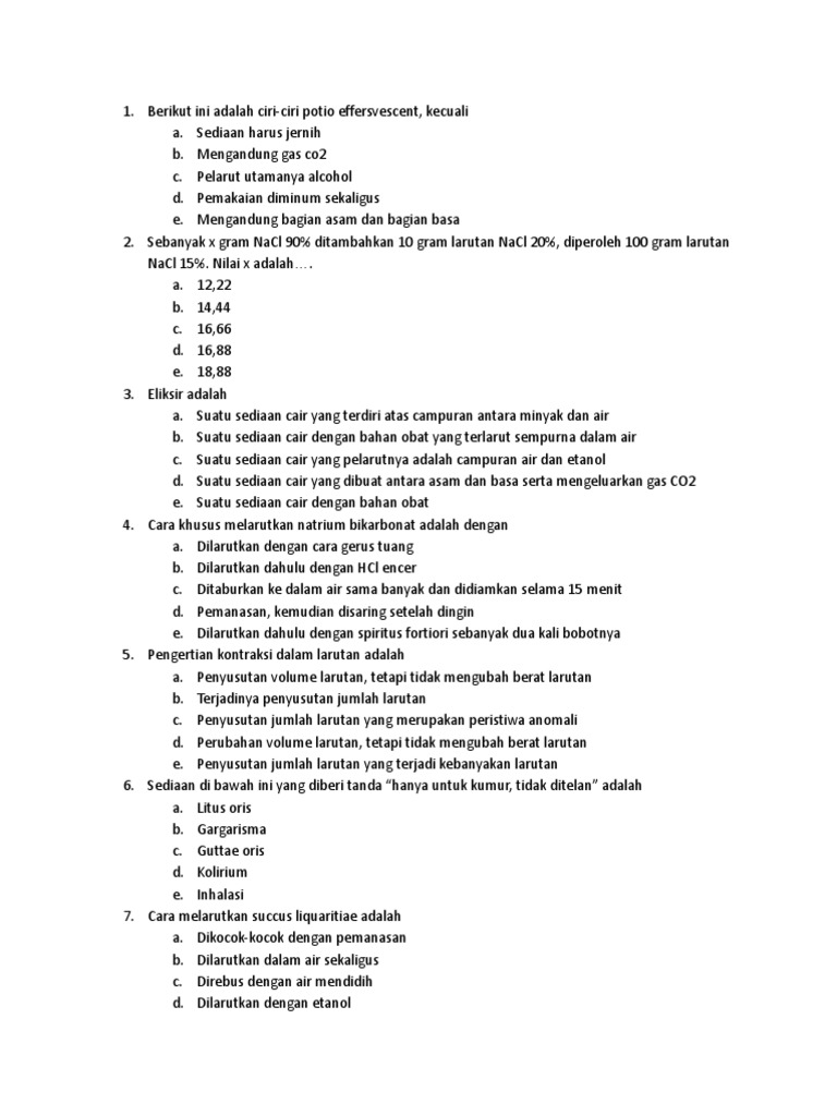 Bank Soal | PDF | Memasak, Makanan, & Anggur | Seni