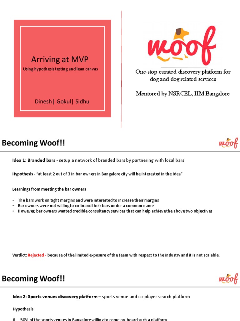 Week 4 Woof Case Study Presentation | PDF | Hypothesis | Pet