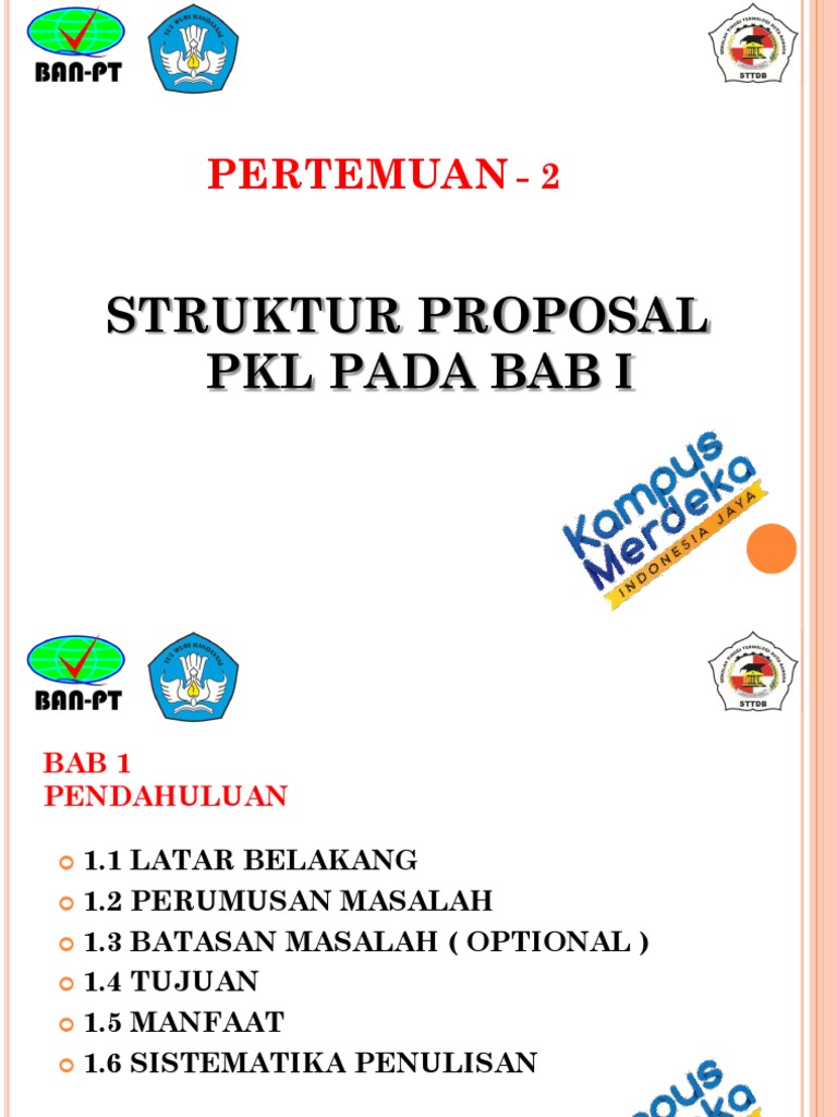 Struktur Proposal PKL | PDF | Bisnis | Komputer