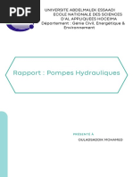 Chapitre I Généralités Sur Les Pompes | PDF | Pompe | Piston