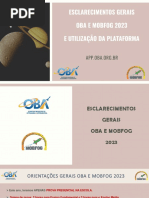 Tutorial OBLI para Alunos | PDF | Senha