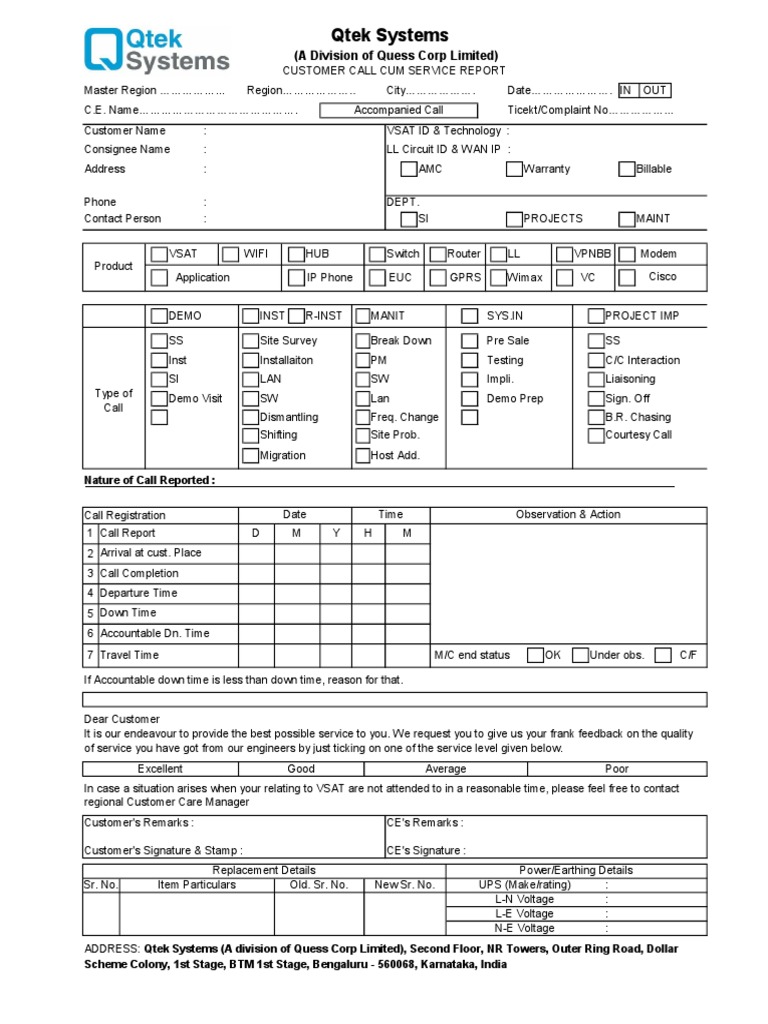 CCR Format | PDF | Service Industries | Electronics