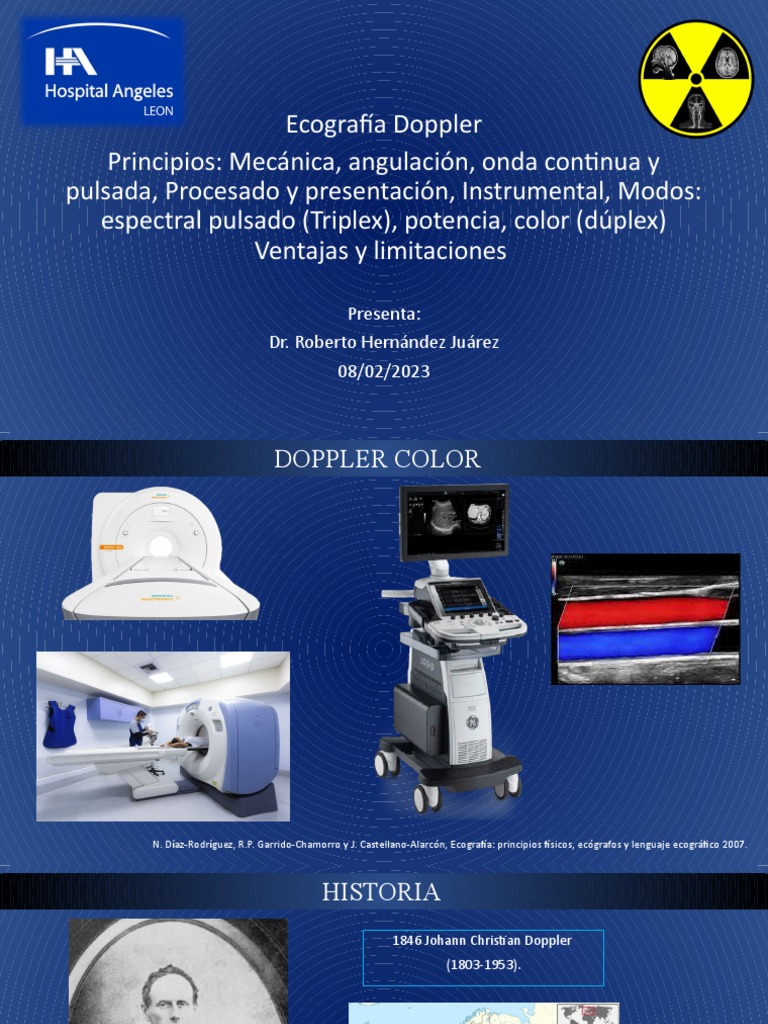 Ecografia Doppler | PDF | Efecto Doppler | Ultrasonido