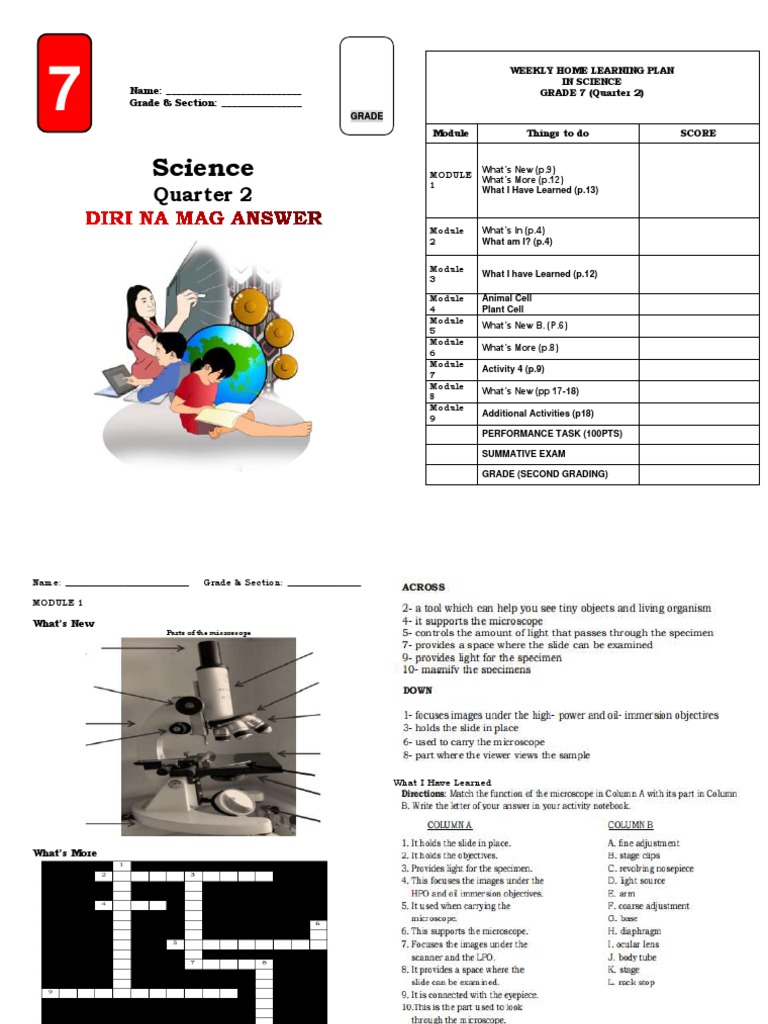 Science 7 (2nd Quarter) | Download Free PDF | Cell (Biology) | Ecosystem
