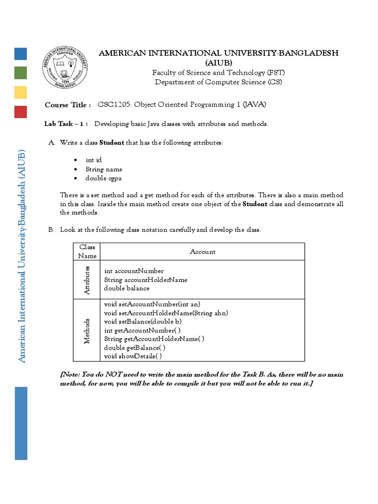 Oop1 CLM LT 1 | PDF | Computer Science | Object Oriented Programming
