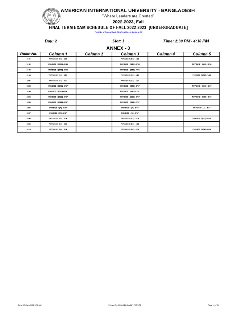 Final Day 2 Slot 3 | PDF | Physical Sciences | Natural Sciences Final Day 2 Slot 3 | PDF | Physical Sciences | Natural Sciences