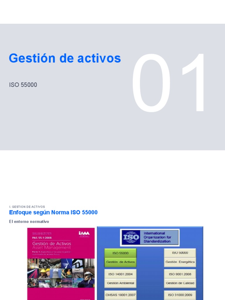 I Iso 55000 Parte1 | PDF | Rentabilidad sobre recursos propios ...