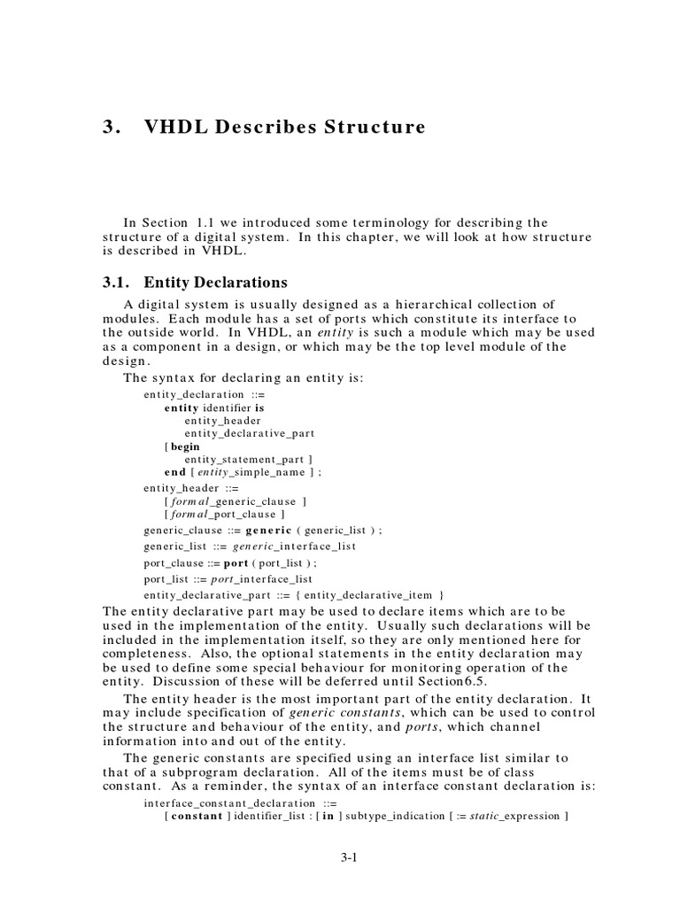 VHDL Cookbook 3 | PDF | Vhdl | Central Processing Unit VHDL Cookbook 3 | PDF | Vhdl | Central Processing Unit