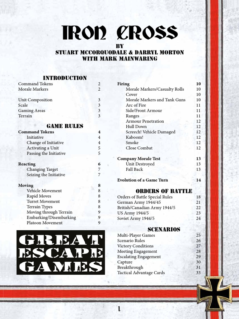 Iron Cross: BY Stuart Mccorquodale & Darryl Morton With Mark Mainwaring ...