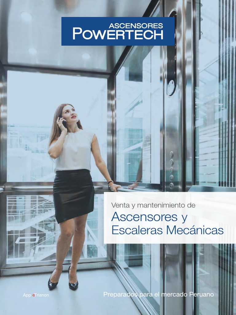 Brochure-Powertech ASCENSORES | PDF | Lima | Ascensor