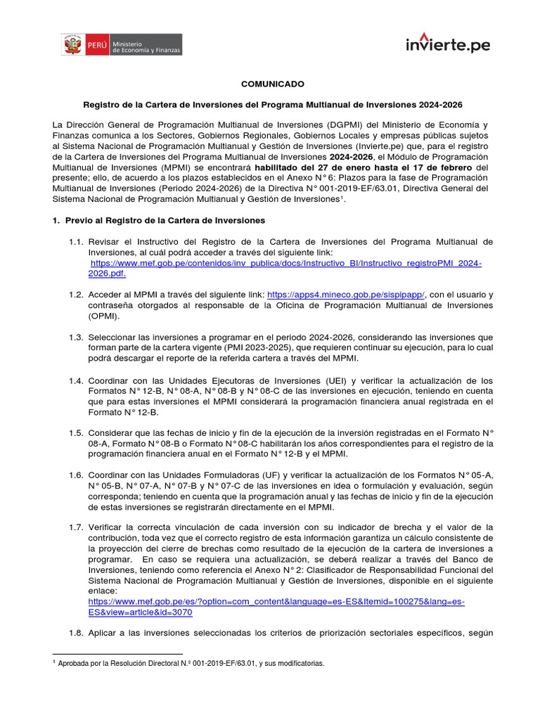 Comunicado 20230126 | PDF