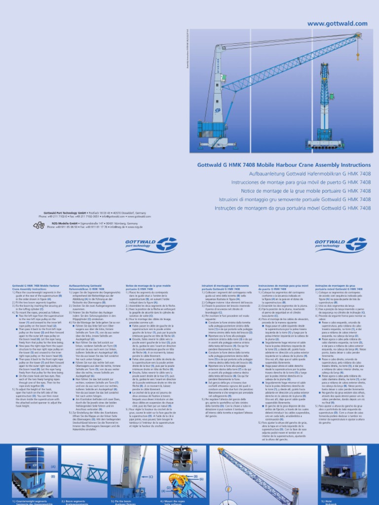 Gottwald GHMK 7408 - Instruction Sheet - Web | PDF