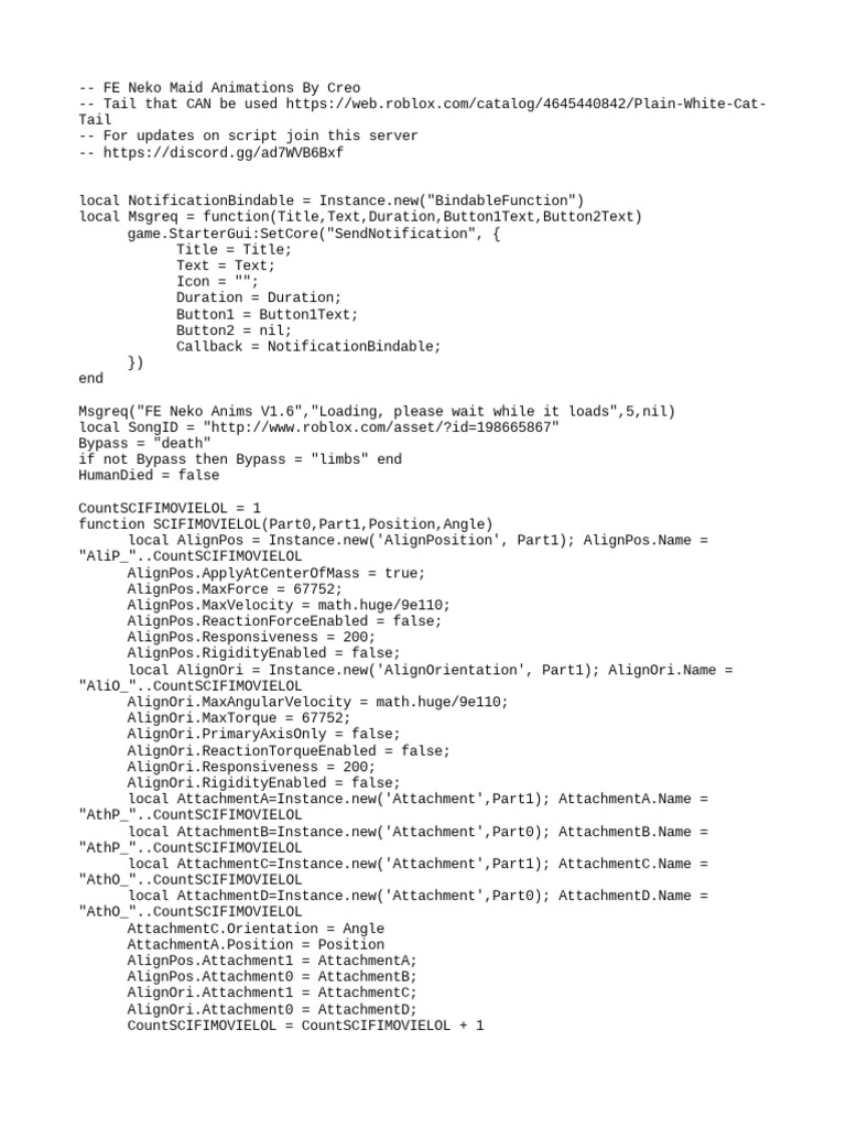 Fe Neko Maid | Download Free PDF | Humanoids | Primate Anatomy