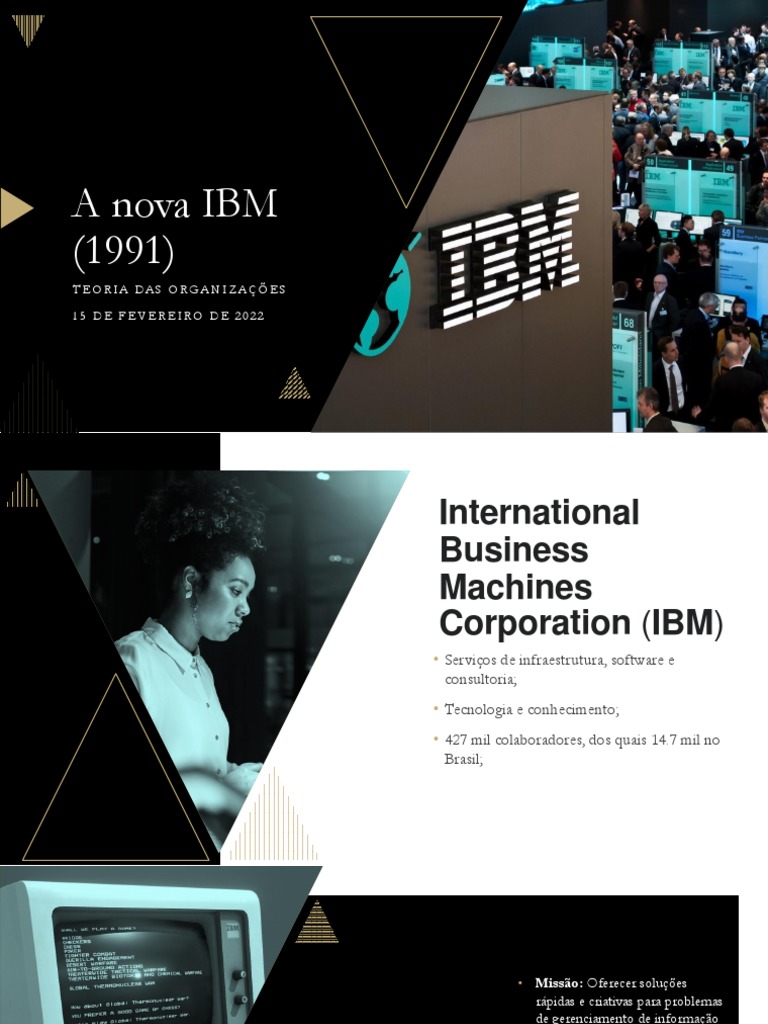 A Nova IBM (1991) | PDF | IBM | Descentralização
