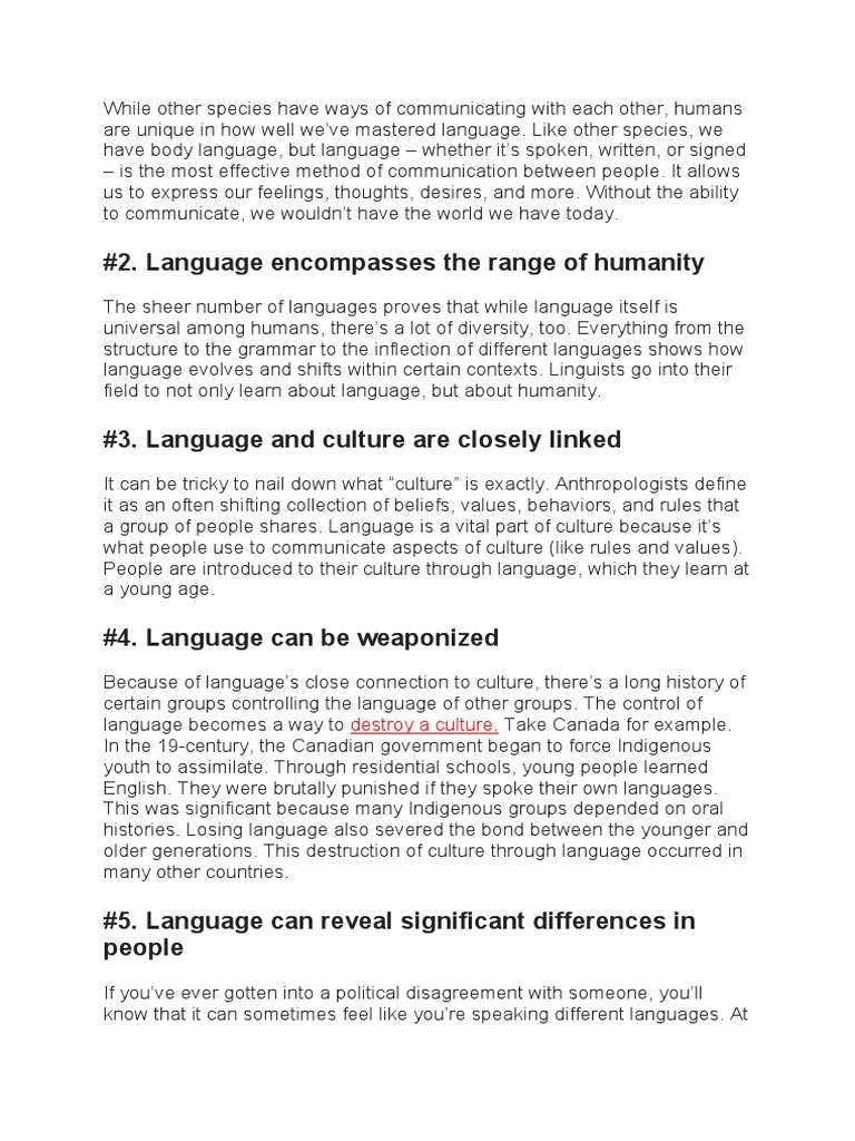 Language Pdf English Language Communication