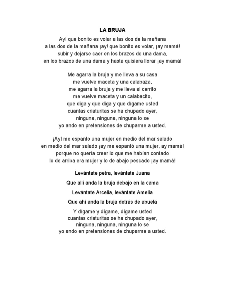 La Llorona Letra | PDF