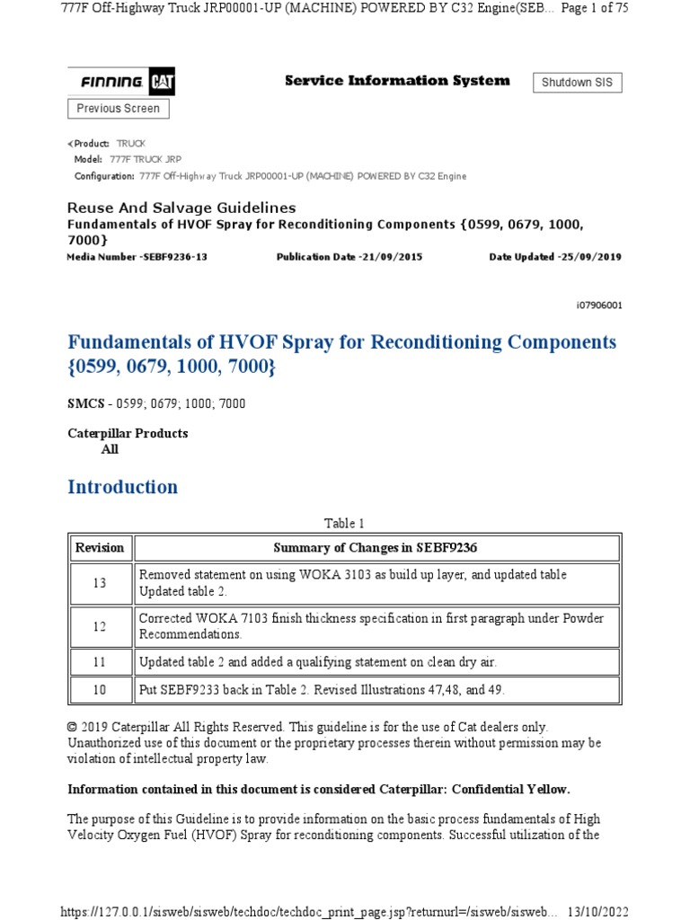 HVOF | Download Free PDF | Grinding (Abrasive Cutting) | Mechanical ...