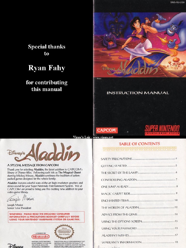 Aladdin | PDF