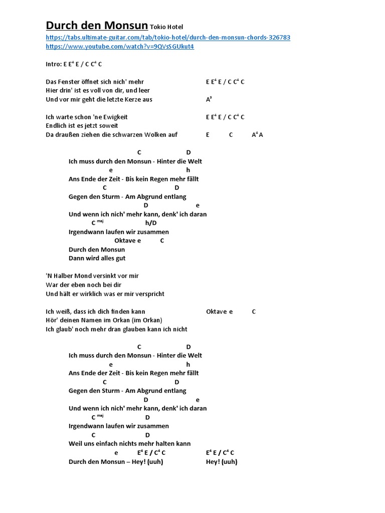 Durch Den Monsun Pdf
