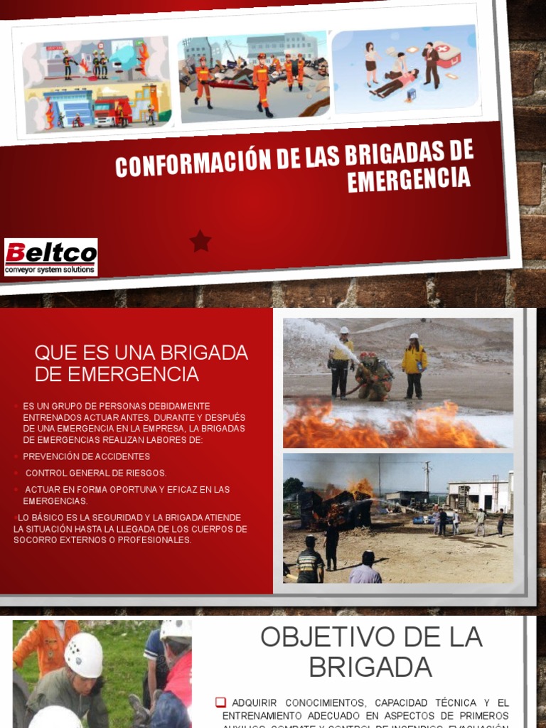 Formación y objetivos de las brigadas de emergencia | PDF | Bombero Formación y objetivos de las brigadas de emergencia | PDF | Bombero