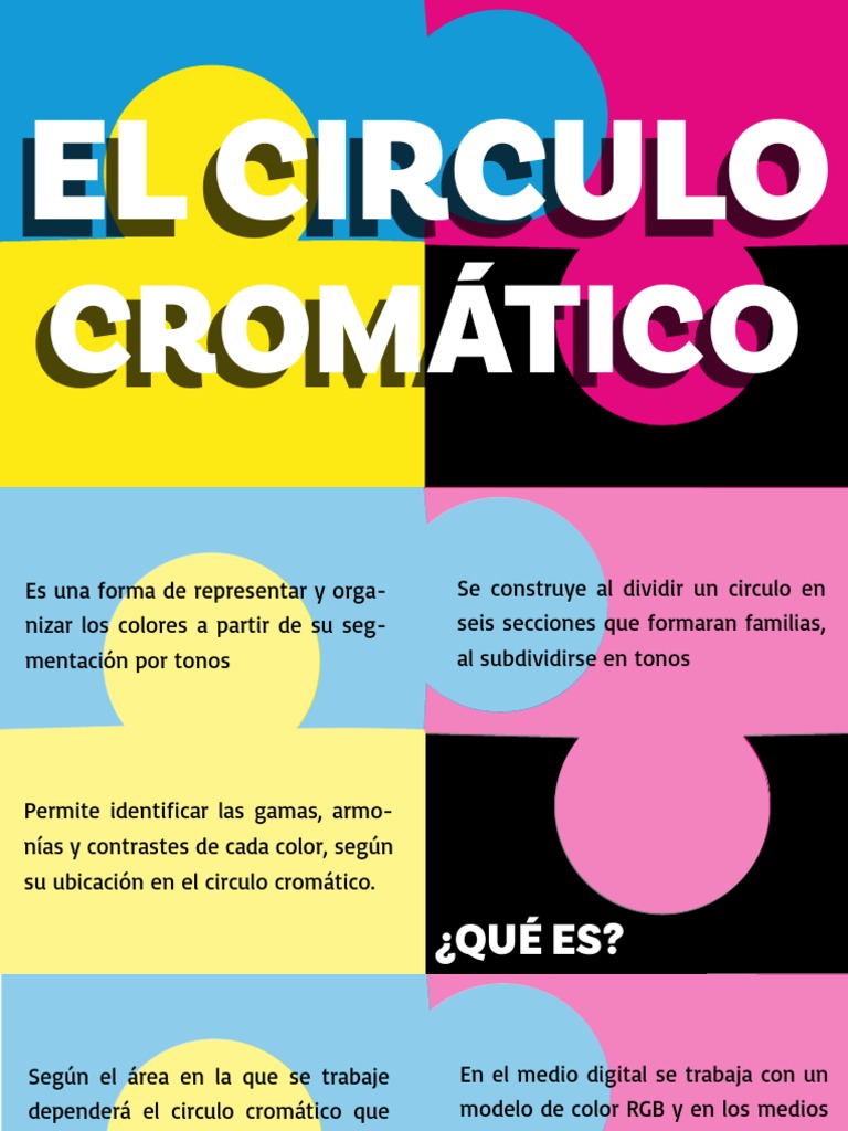 Círculo Cromático: Modelos y Armonías | PDF | Color | Amarillo