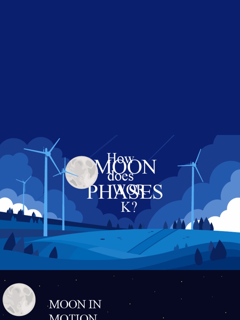Moon Phases Explained | PDF