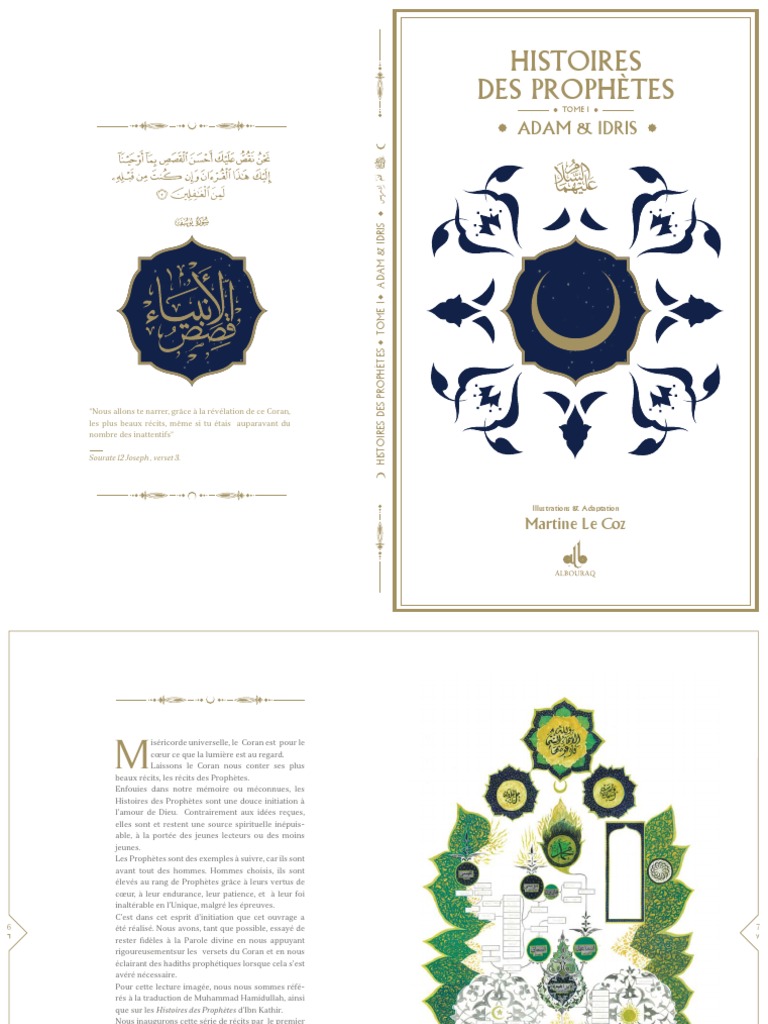 Histoires des Prophètes : Adam & Idris | PDF | Prophètes et messagers ...