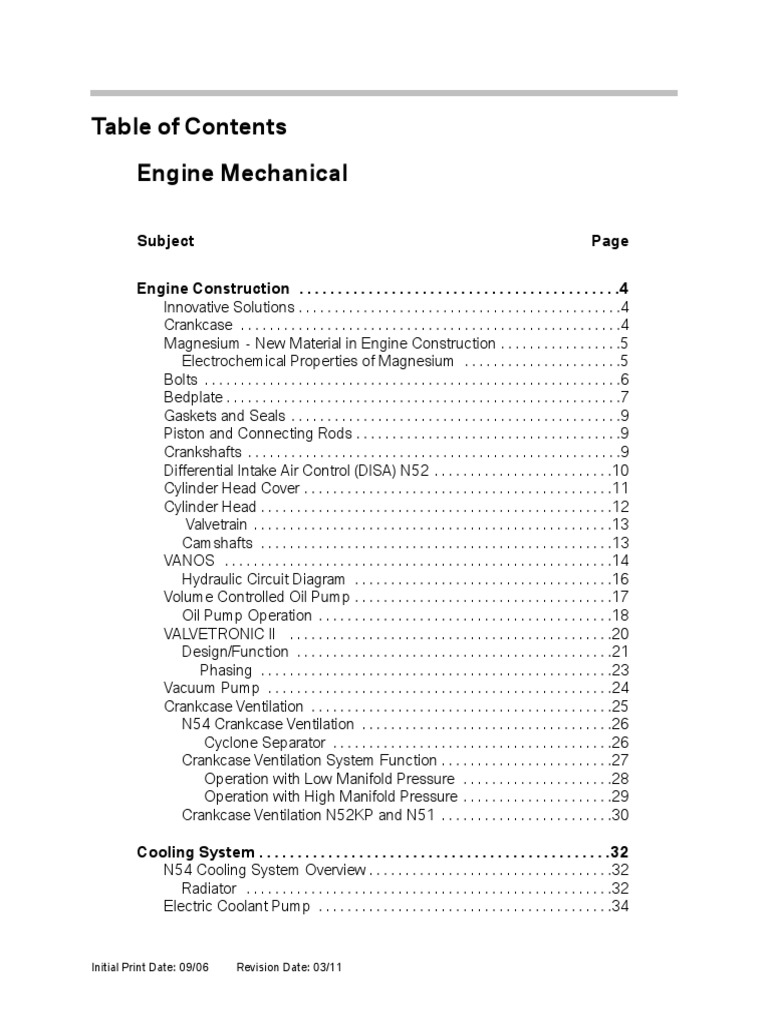 04 - Engine Mechanical | Download Free PDF | Pump | Engines