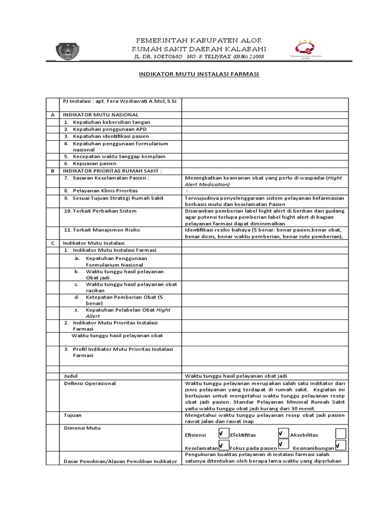 indikator mutu word new | PDF