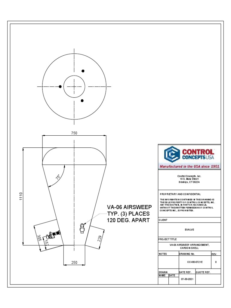 VA-06 Airsweep Arrangement Details | PDF
