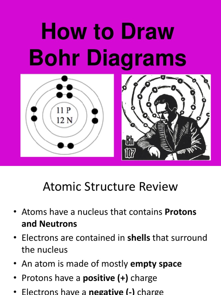 Bohr Diagrams and Periodic Table | PDF | Atoms | Atomic Nucleus