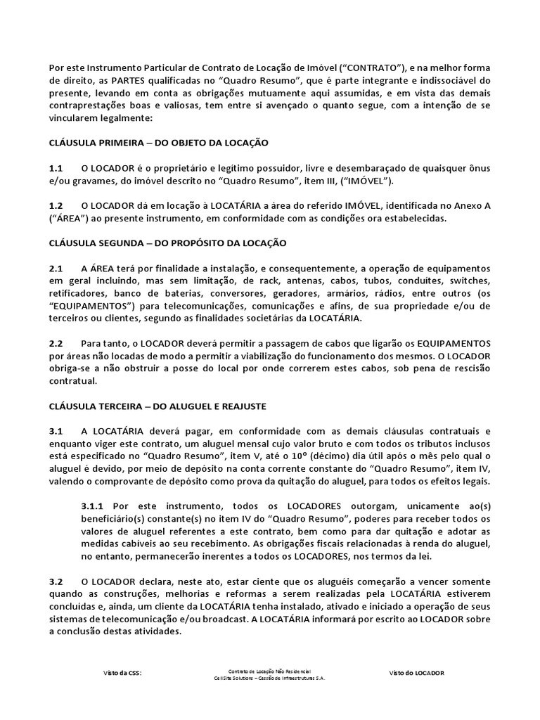Quem Tem Que Assinar O Contrato De Locação? – RERLCT