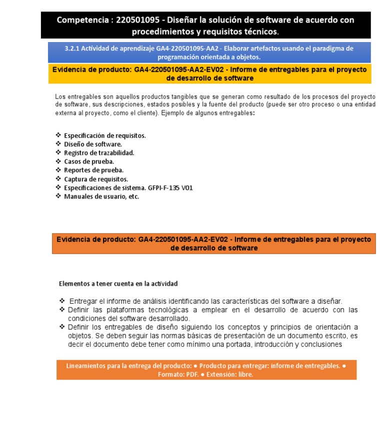 Presentacion 2 Informe de Entregables | PDF