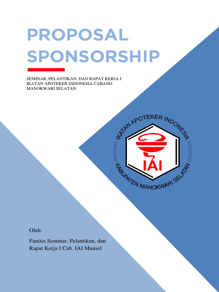 Proposal Sponsorship Seminar IAI Mansel | PDF