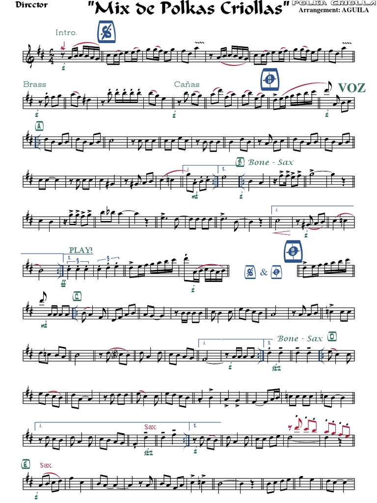 Mix de Polkas-1 | PDF
