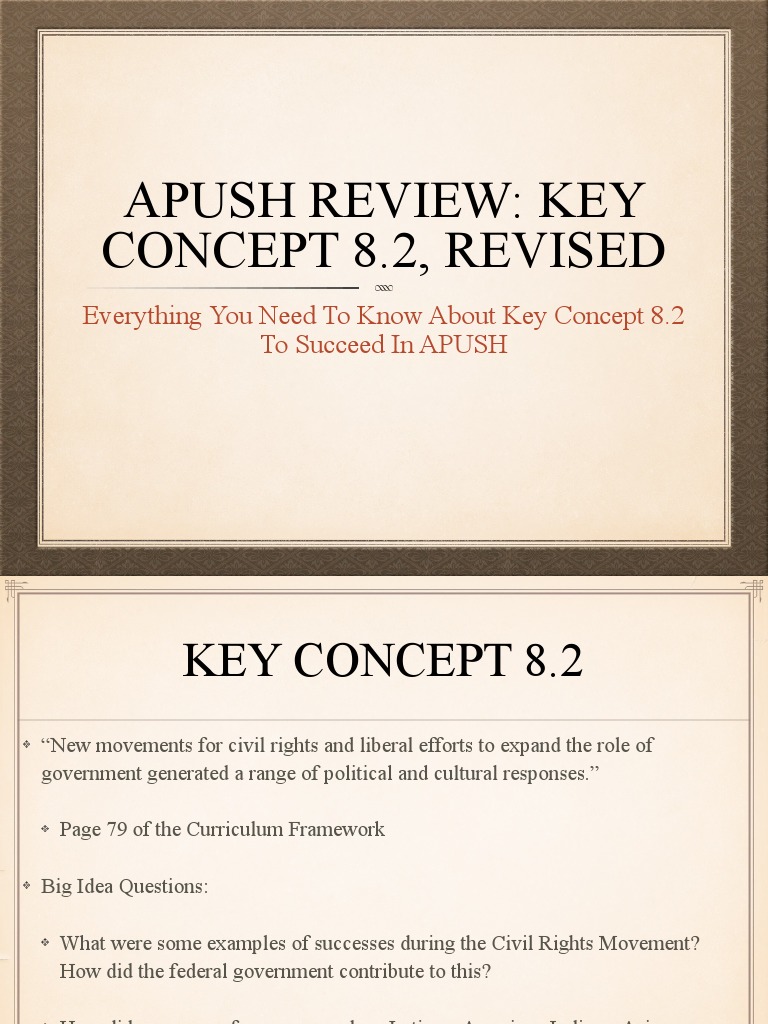APUSH Review Key Concept 8.2 Revised Edition | PDF | The United States ...