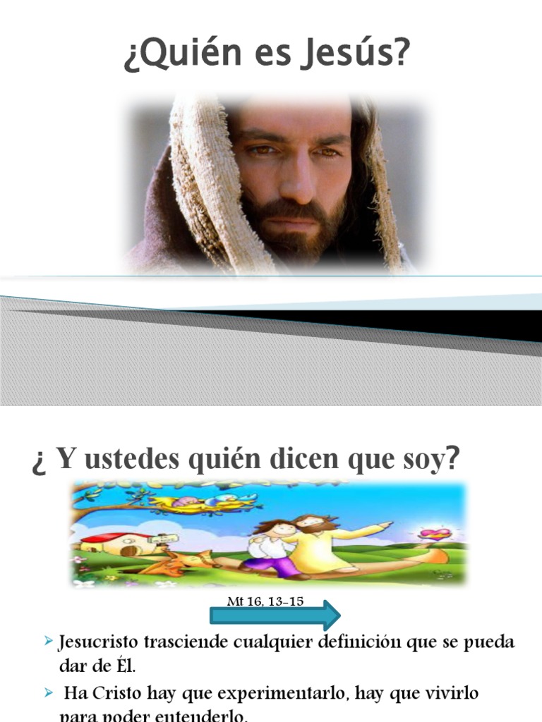 Quién Es Jesús | PDF