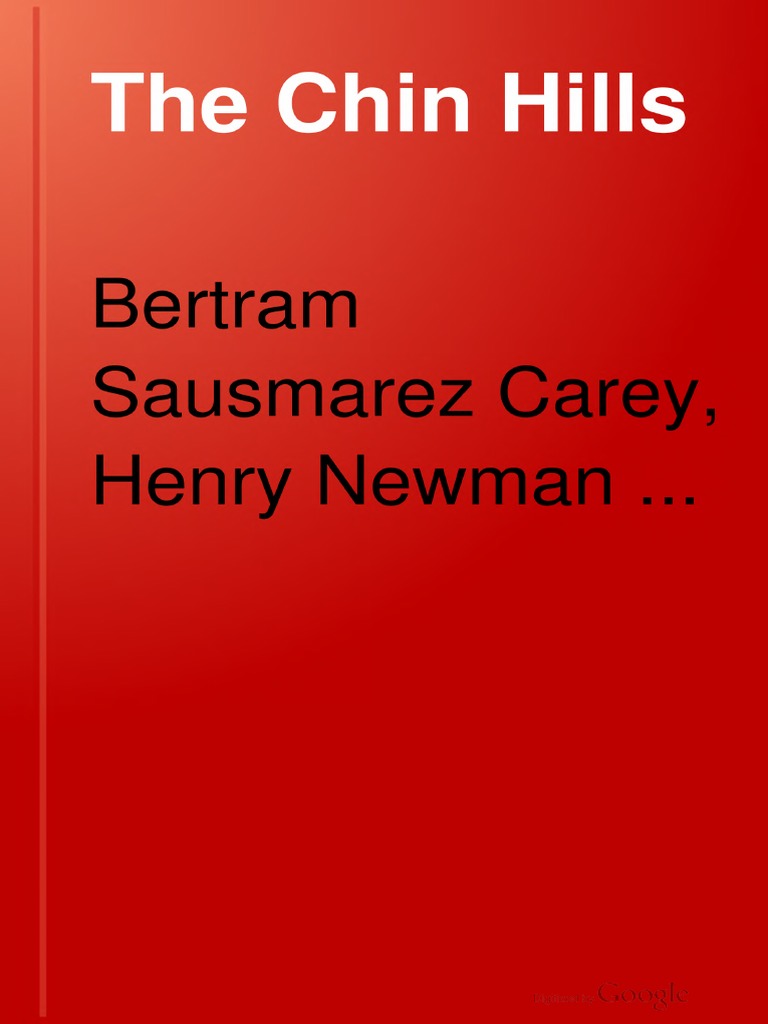 The Chin Hills Vol II | PDF