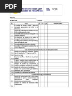 Check List Embarques | PDF