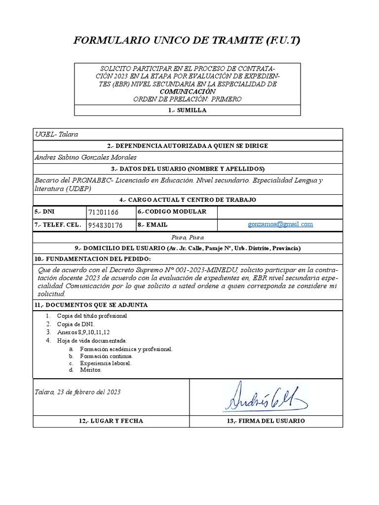 FUT PAITA German | PDF