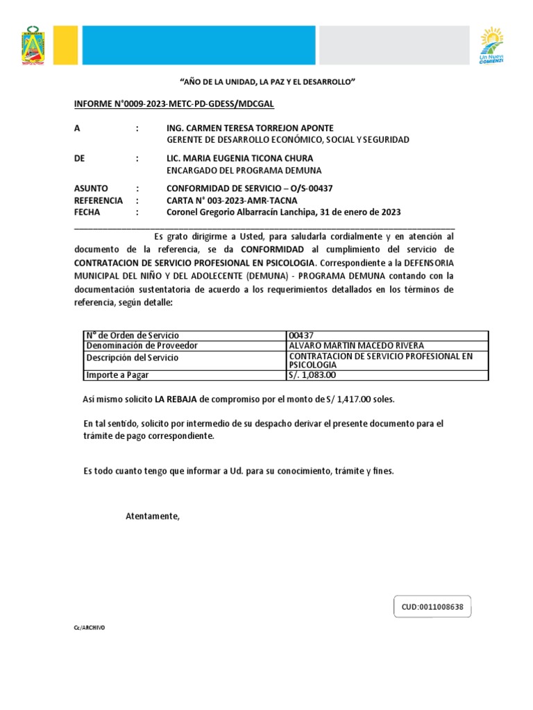 Os - 437 Alvaro Martin Macedo Rivera | PDF