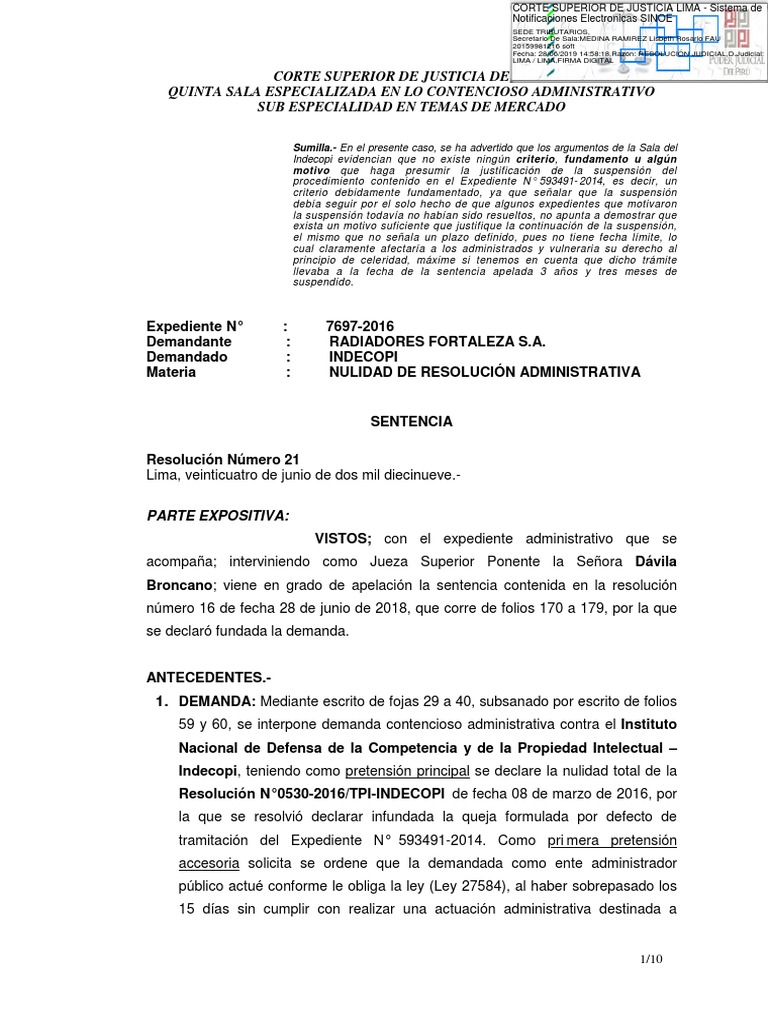 Derecho A La Motivación de Resoluciones Judiciales. Principio de ... Derecho A La Motivación de Resoluciones Judiciales. Principio de ...