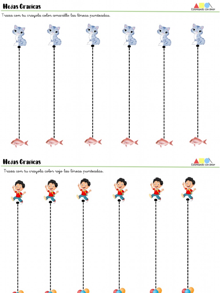 500 Actividades para Niños y Niñas Un Color PARTE 2 | PDF 500 Actividades para Niños y Niñas Un Color PARTE 2 | PDF