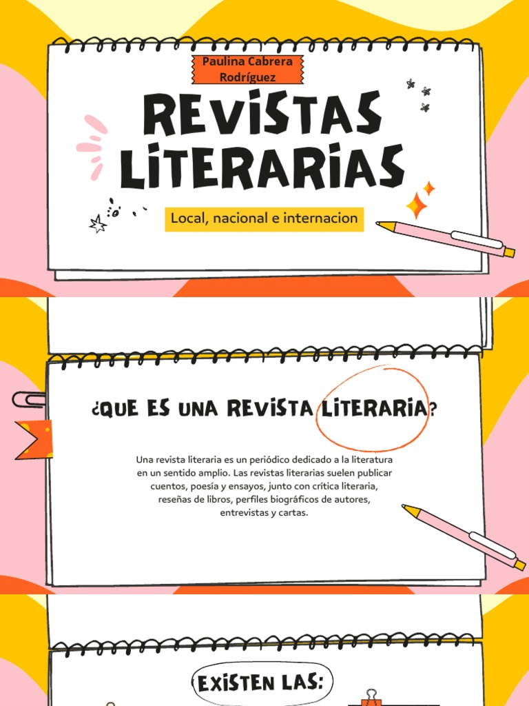Revistas Literarias: Tipos y Ejemplos | PDF | Clásicos